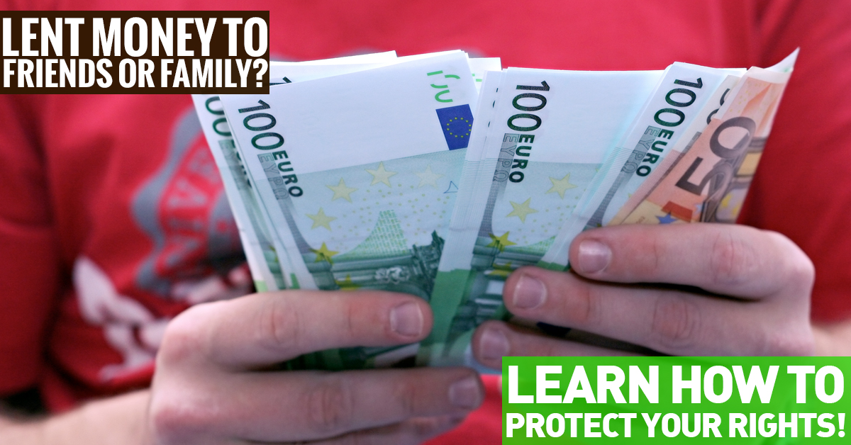 Loans and mortgages to individuals, family and friends.