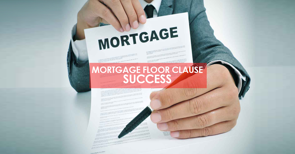 Mortgage floor, minimum interests mortgage clause